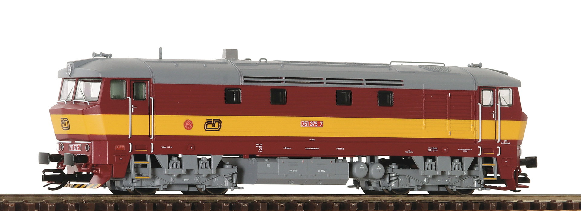 Roco 7380007 Diesellokomotive 751 375-7, CD World of Trains ...