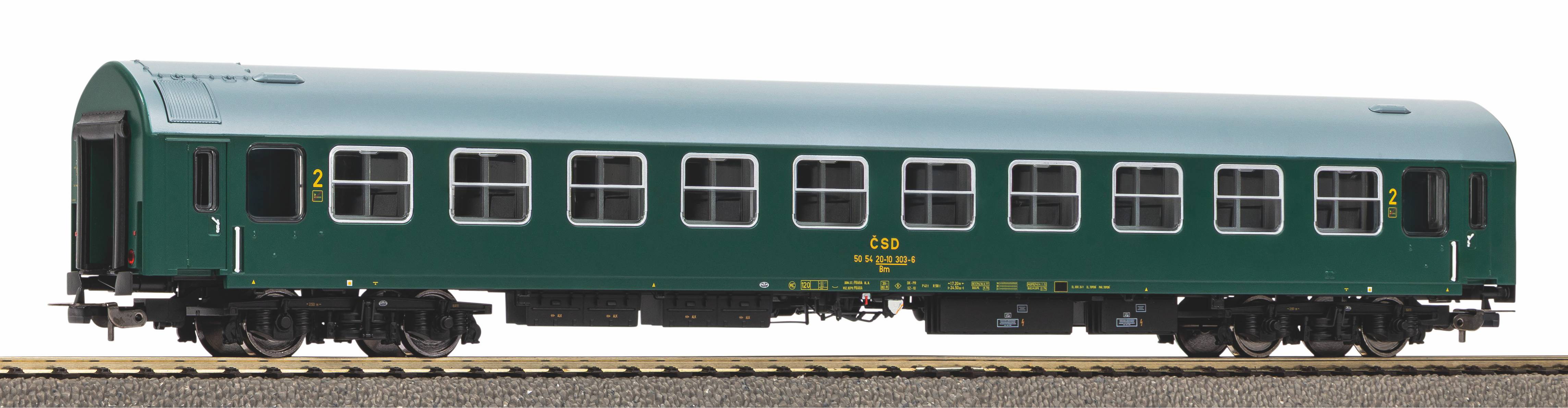 PIKO 58568 Personenwagen Y-Wagen 2. Klasse Bm CSD IV World of Trains ...