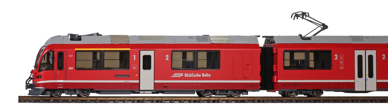 BEMO 7244 117 RhB ABe 8/12 3507 Allegra "Benedetg Fontana" World of ...