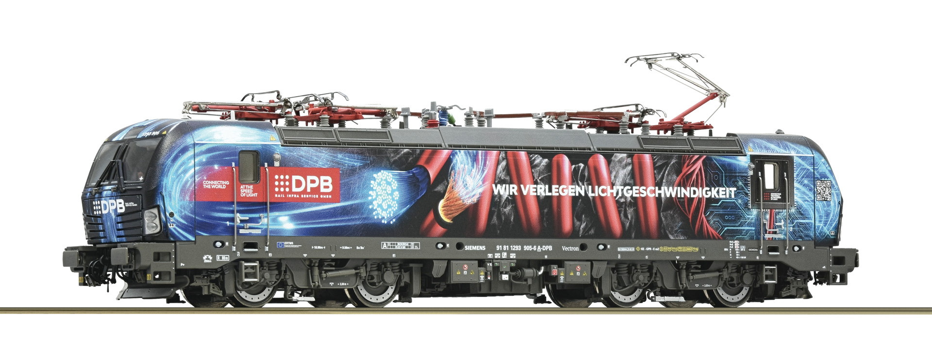 Roco 7520104 Elektrolokomotive 1293 905-6, DPB, Privatbahn World of ...