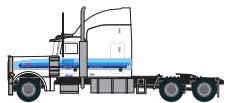 Trainworx Inc 6794802 Semi-Tractor Marten #2 World of Trains ...
