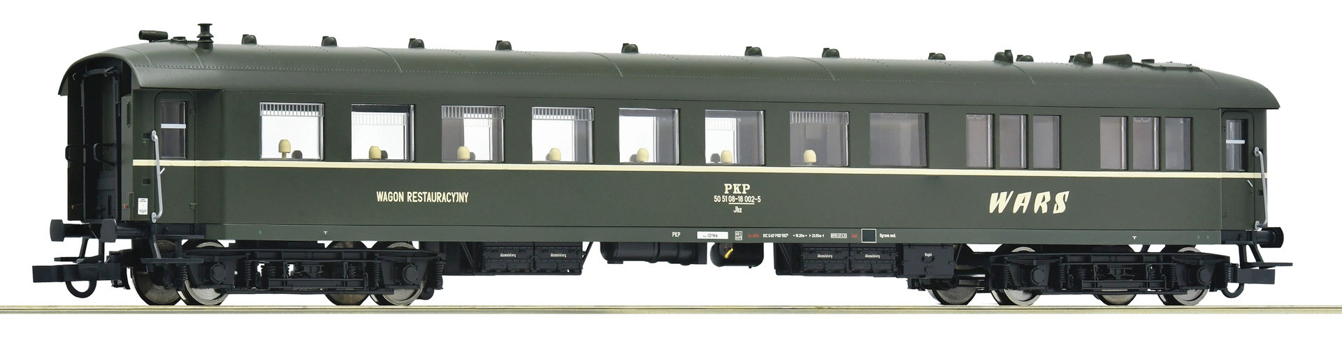 Roco 6200125 Speisewagen, PKP/WARS World of Trains Modelleisenbahn Shop